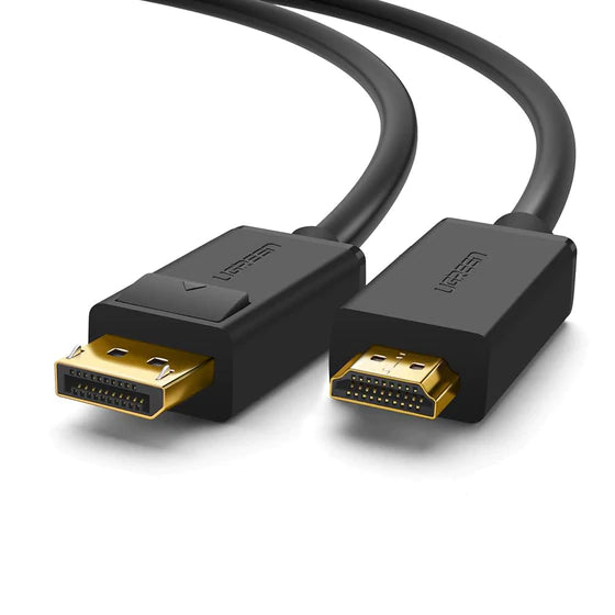 UGREEN DP Male to HDMI Male Cable 1.5m (Black) 10239 – Cloud Box Systems For Computers Trading