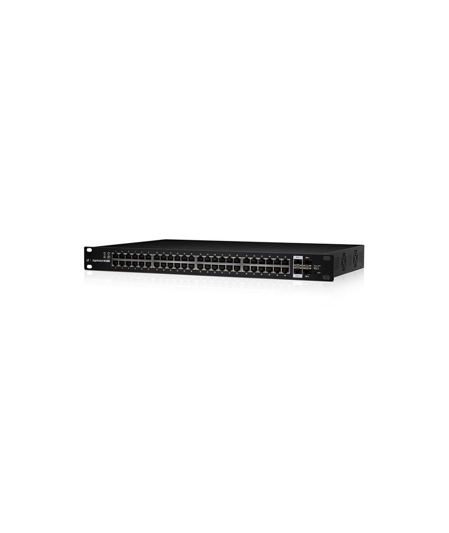 Ubiquiti EdgeSwitch 48 PoE 1U High Rackmount Switch ES-48-500W – Cloud ...