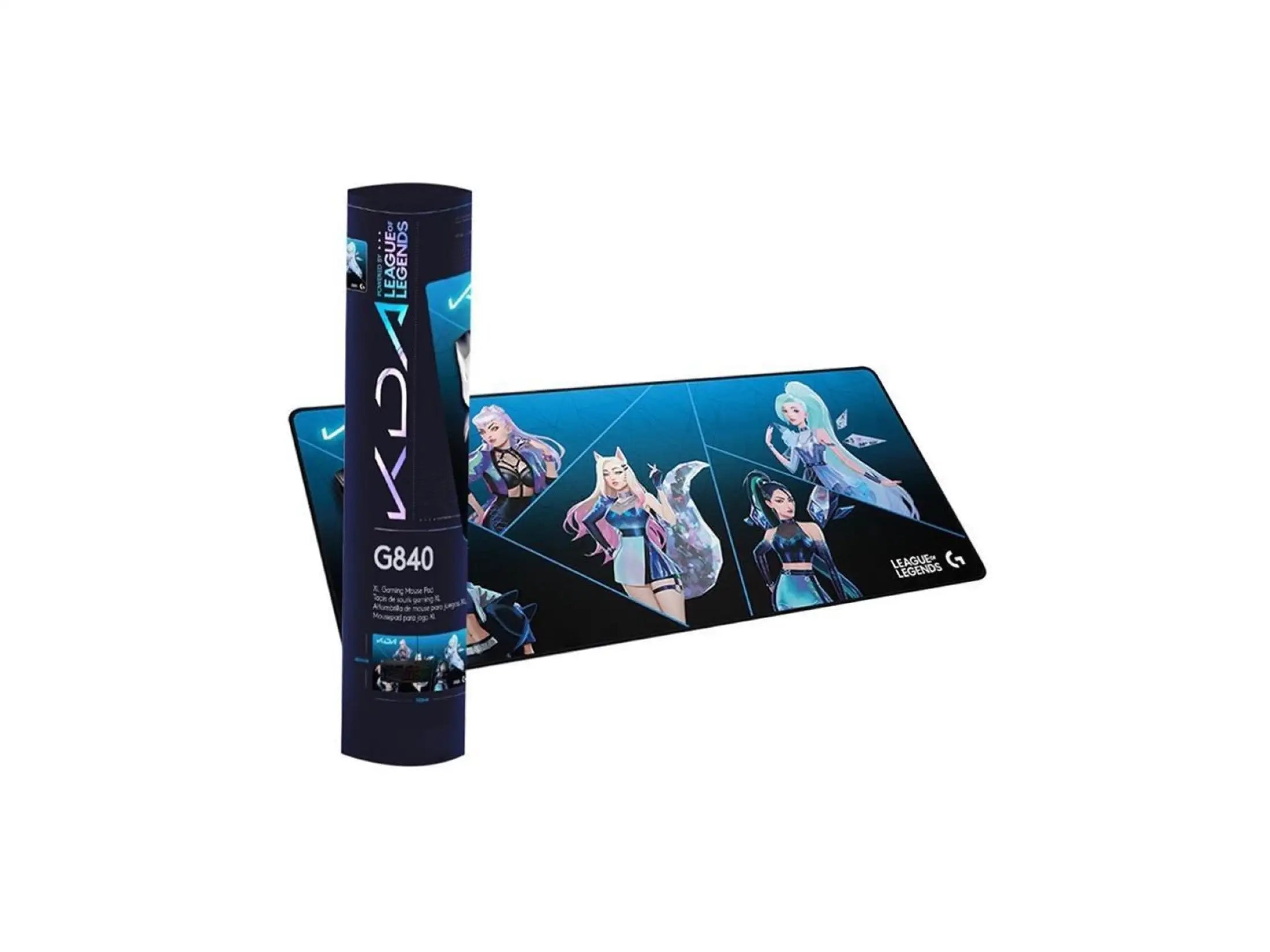 Logitech 943-000458 G840 XL League of Legends KDA Gaming Mouse Pad ...